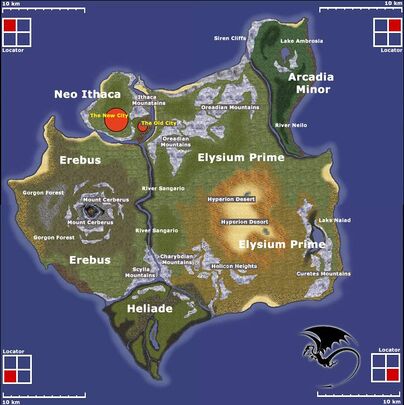 Planet Calypso maps and locations - EntropiaPlanets Wiki